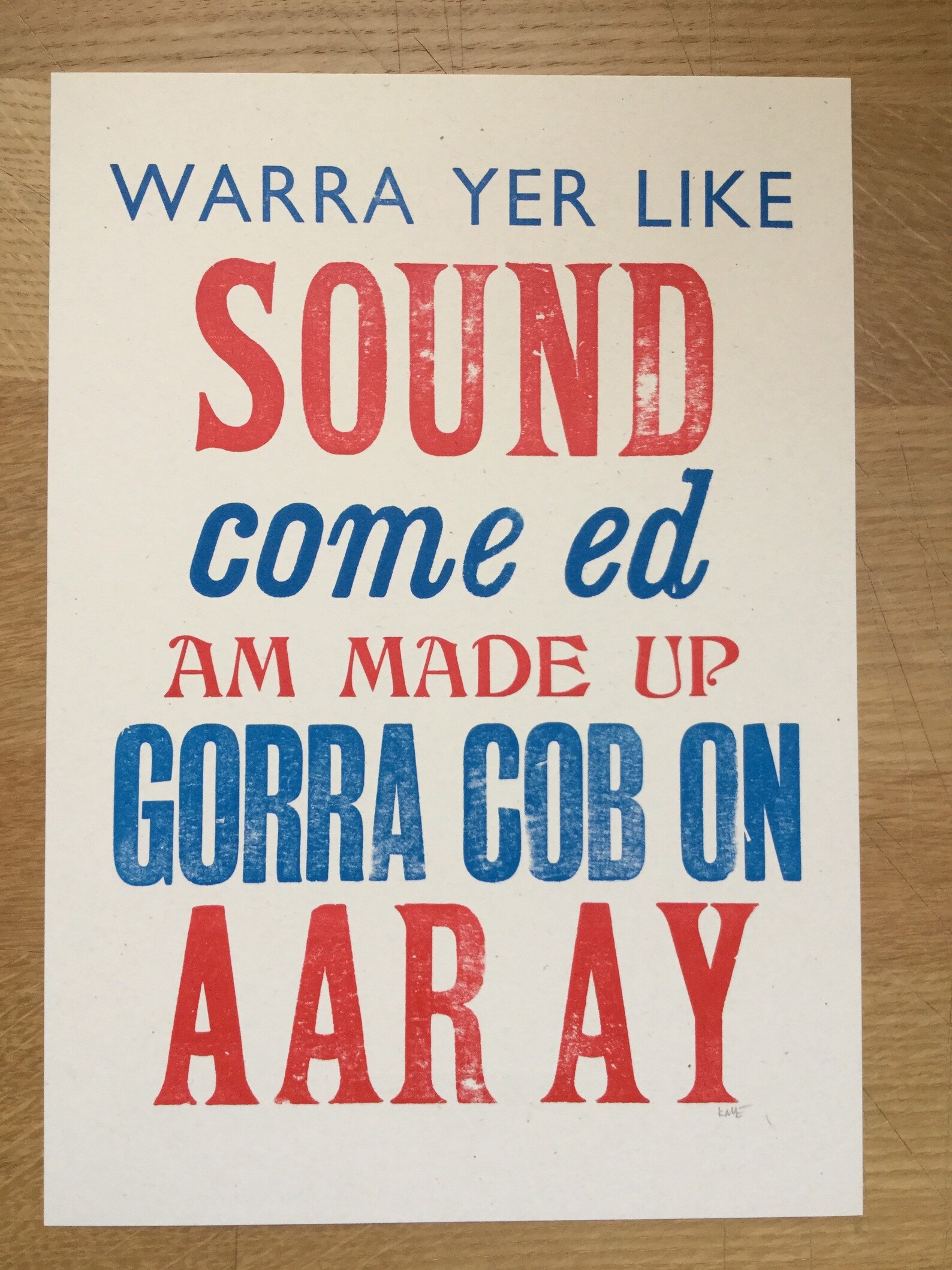 Scouse Sayings Liverpool Print Gift for Scouser Scouse Art Liverpool ...