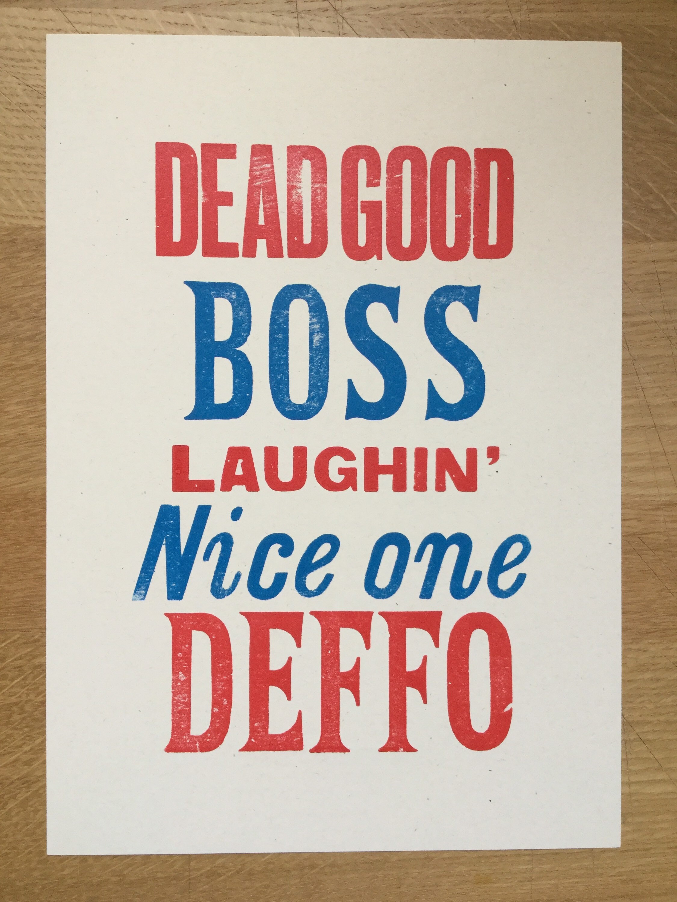 Liverpool Scouse Sayings Funny Print Letterpress Print Happy Scouser ...