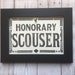 Honorary Scouser / Scouse Card / Greetings Card / Letterpress Print ...