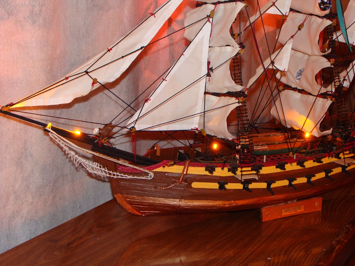 44 GUN FRIGATE | Etsy