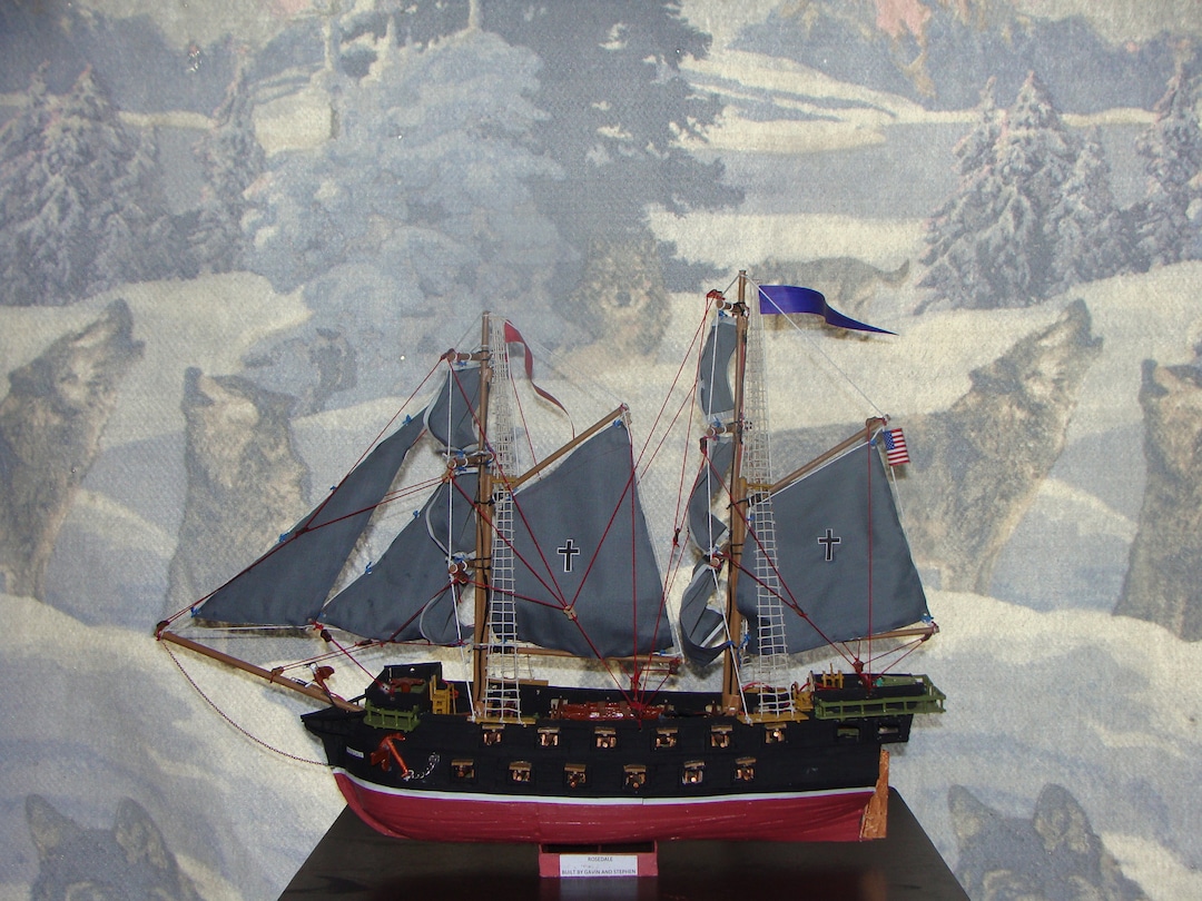 24 GUN FRIGATE 1/72ND Scale Lit With LED Lighting - Etsy