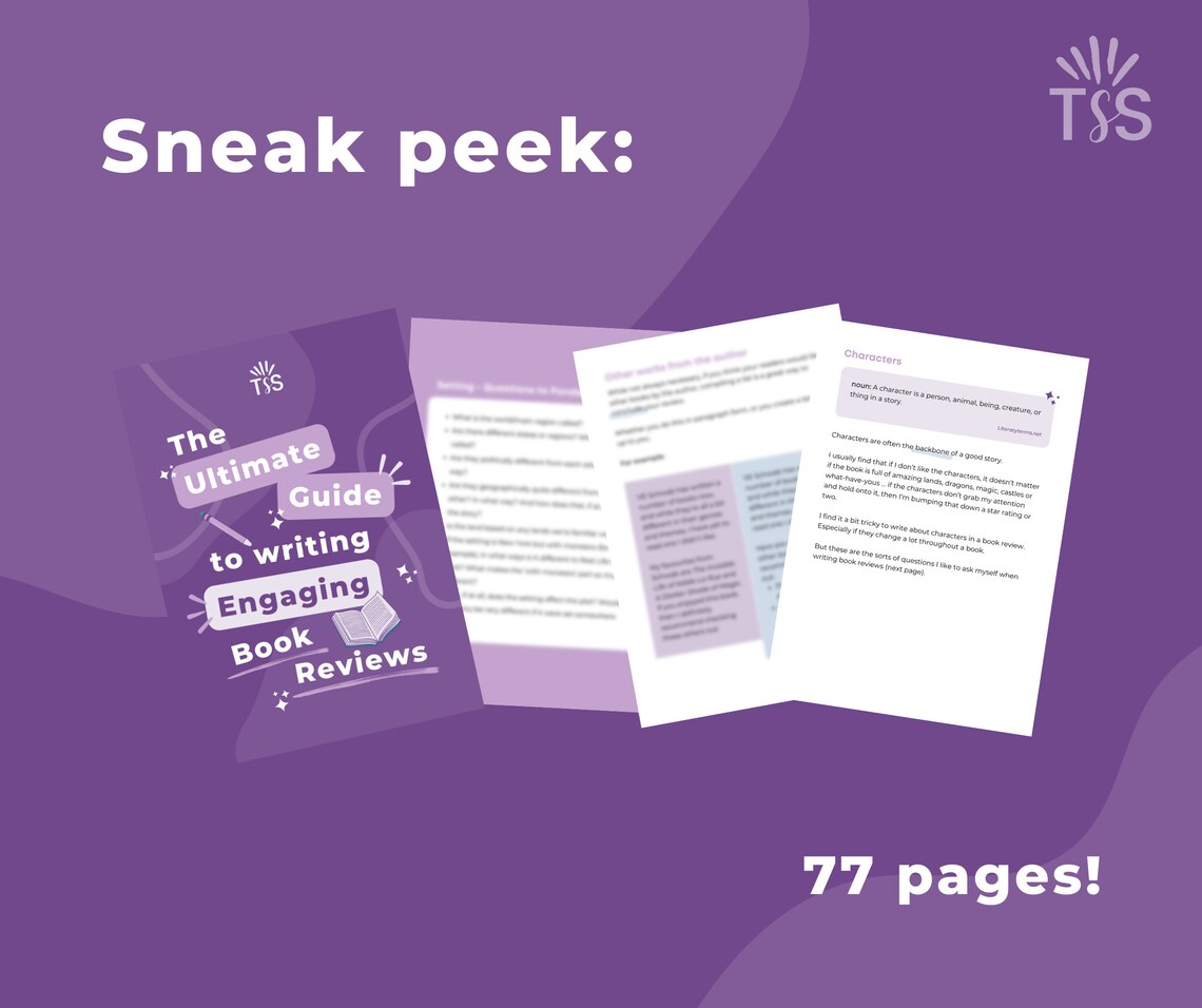 Ultimate Guide to Writing Engaging Book Reviews Book Blogger Ebook How ...