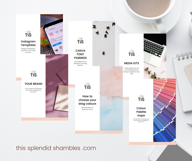 New Blogger's Branding Kit - Blogging Brand Pack - Create a Blogging ...