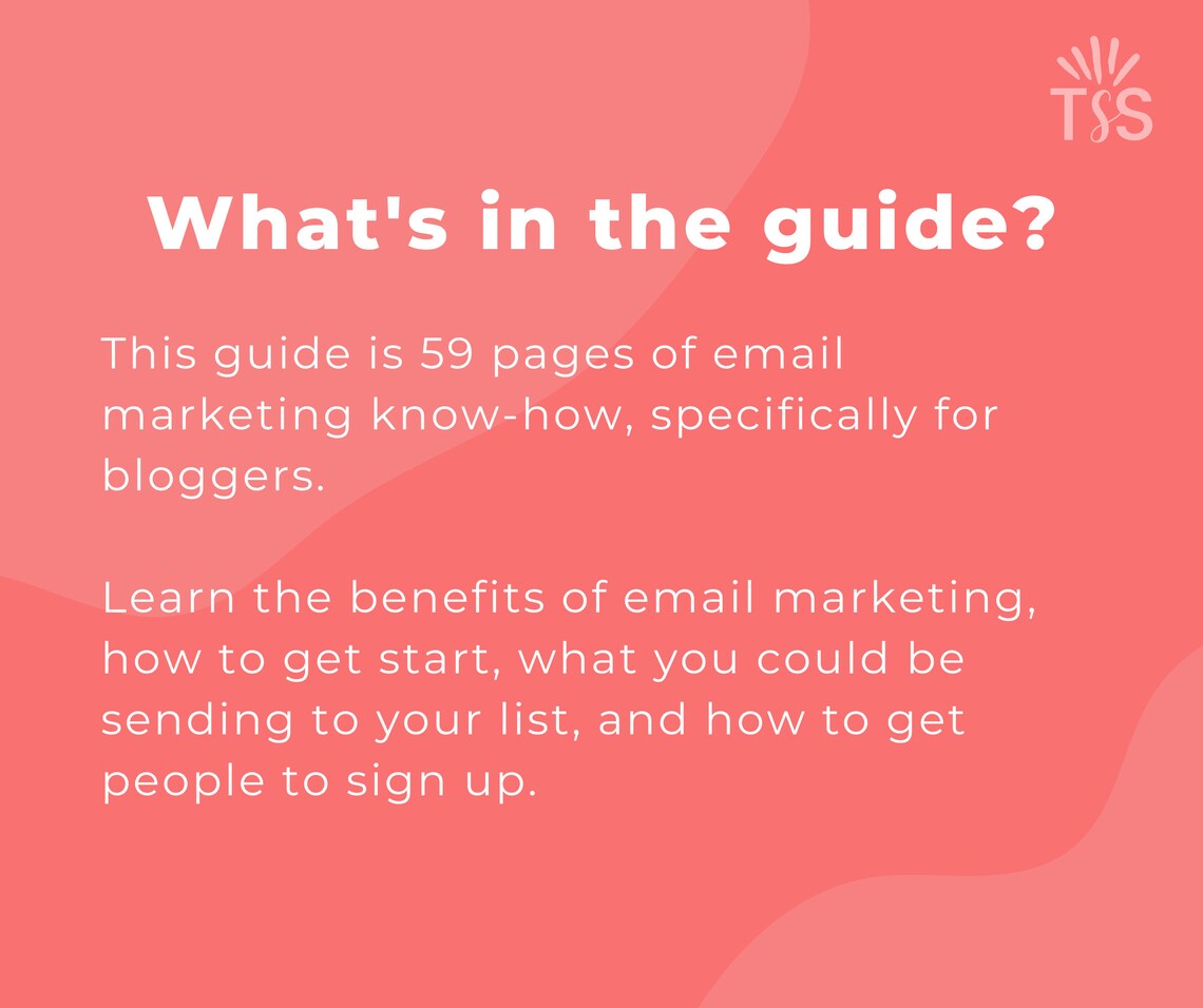 Blogger's Guide to Email Marketing Emails for Blogging Blog Resource ...