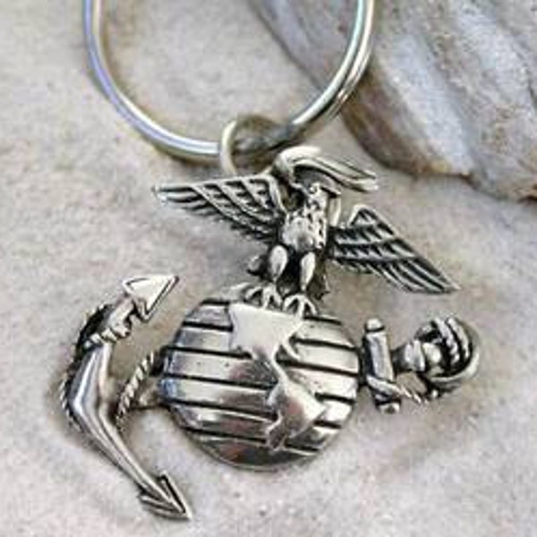 Usmc Keychain - Etsy