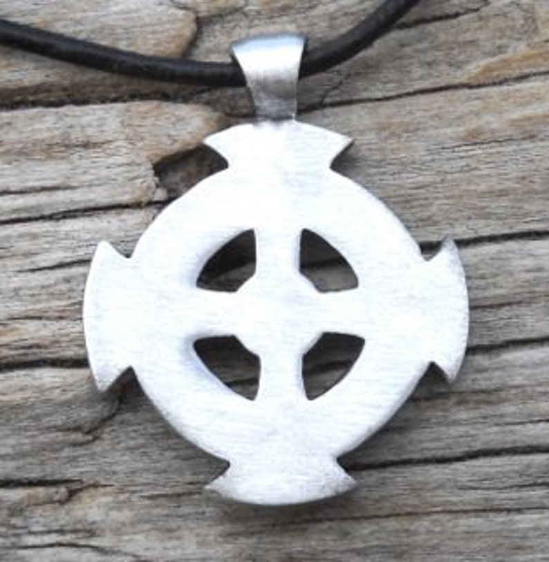 Pewter SOLAR CROSS Swarovski Crystal Celtic Druid Irish Purple - Etsy