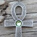 Pewter Ankh Egyptian Cross With Celtic Knots Pendant With - Etsy