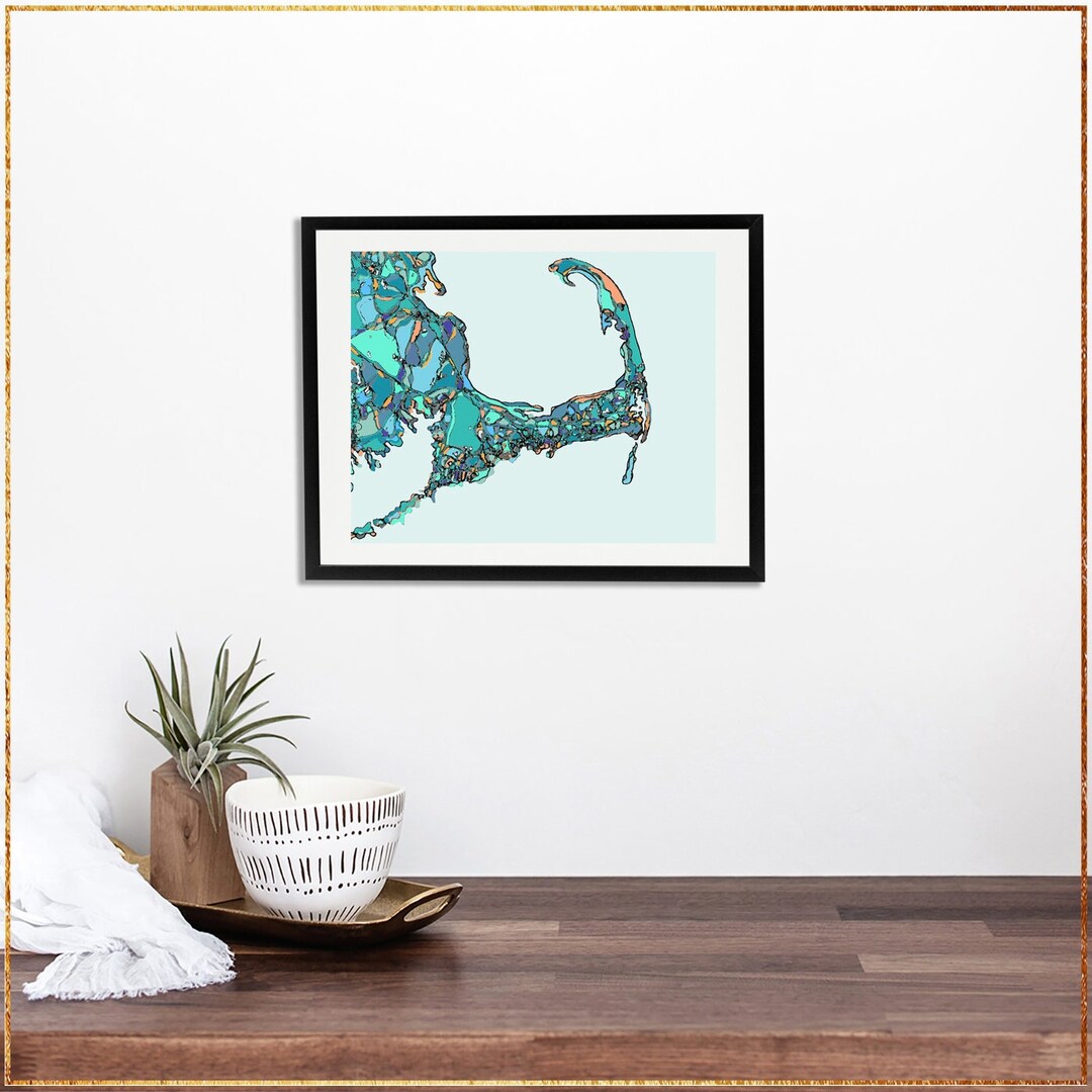 Cape Cod Nautical Decor, Massachusetts Wall Art, Farmhouse Decor, Dad ...