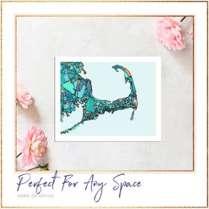 Cape Cod Nautical Decor, Massachusetts Wall Art, Farmhouse Decor, Dad ...