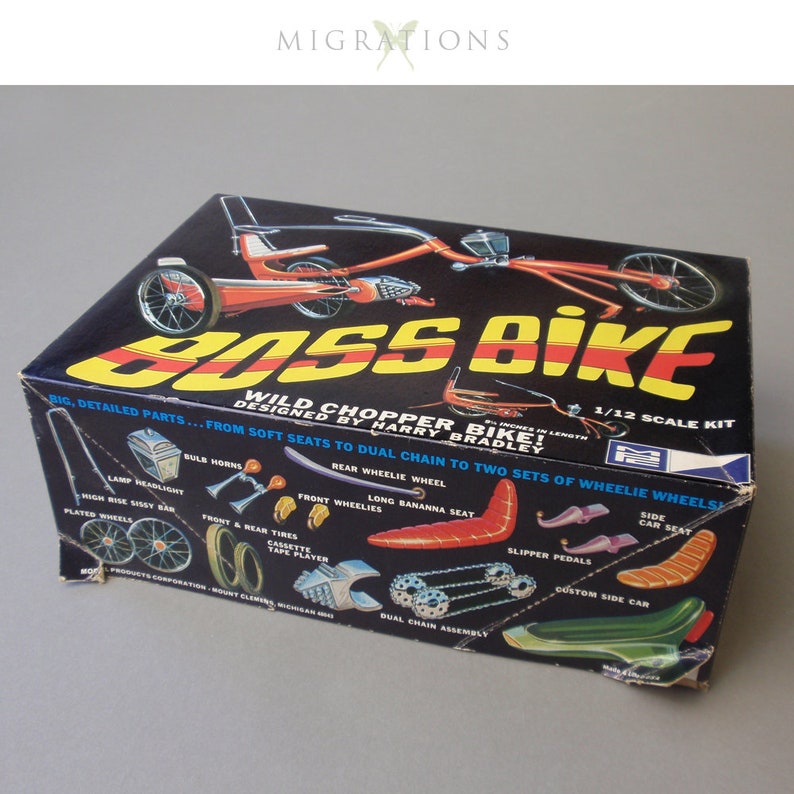 Vintage Boss Bike MPC Model Chopper Mid-century Modern Bicycle | Etsy