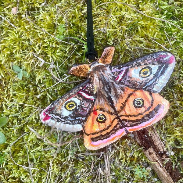 Moth Ornament - Etsy