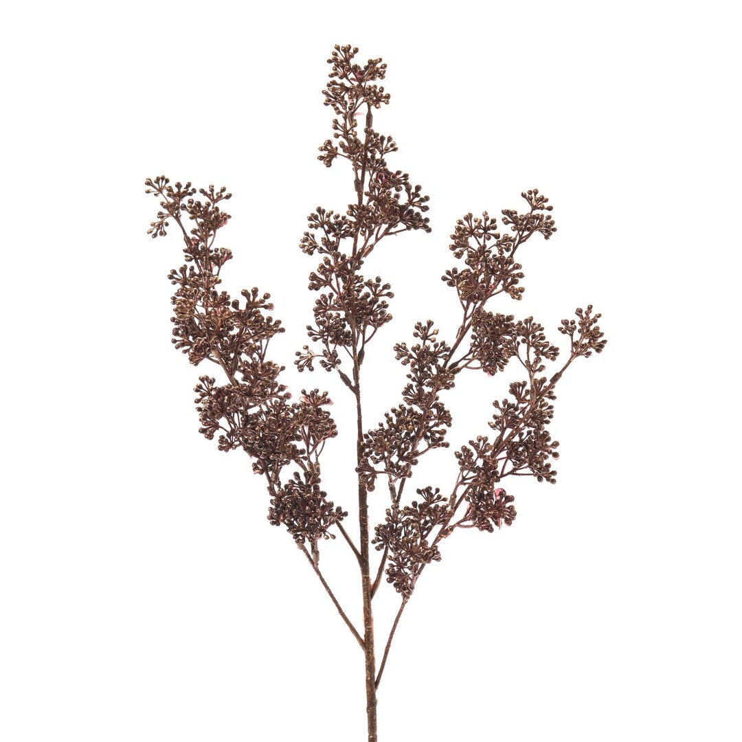 Bronze Glitter Seed Branch Spray - 25" - Etsy