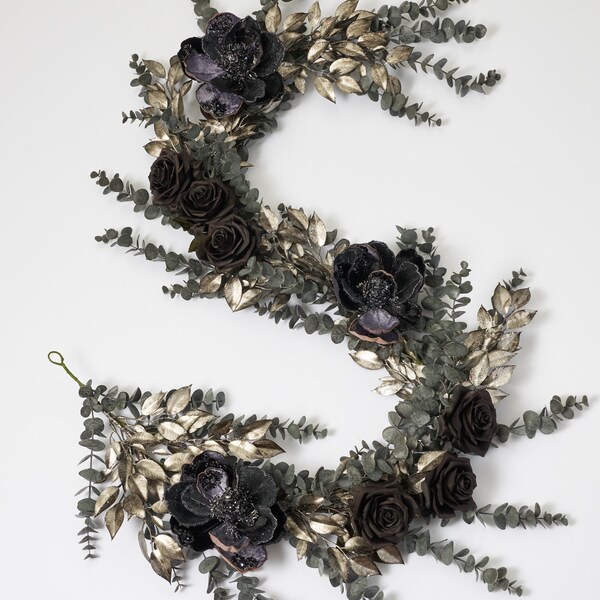 Black Garland - Etsy