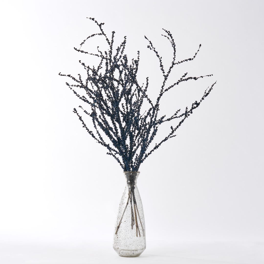 Extra Large Navy Blue Twig Berry Bundle - 40" - Etsy