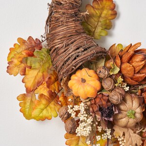 Harvest Homecoming - Brown Artichoke, Orange Pumpkin, Fall Berry & Oak ...