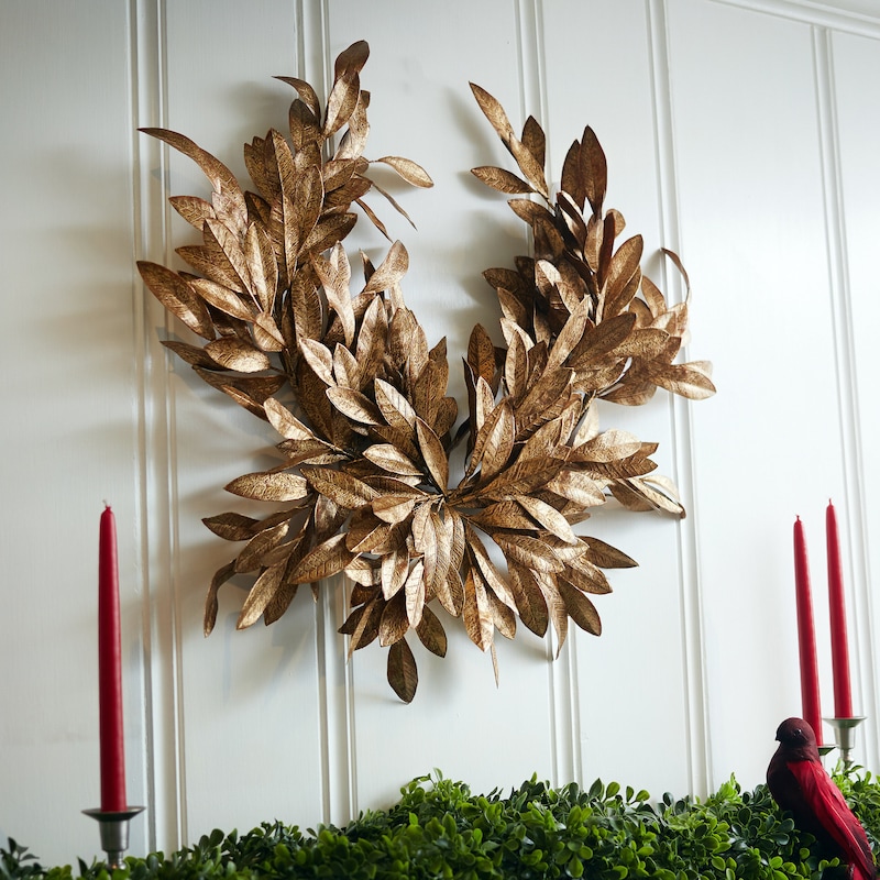 Gold Laurel Wreath - Etsy