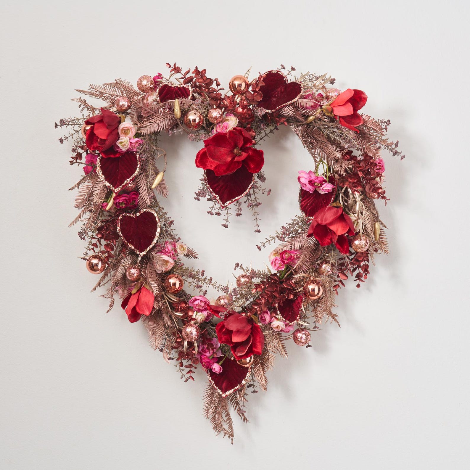Whatever Lola Wants - Luxury Velvet Red Magnolia, Pink Ranunculus ...