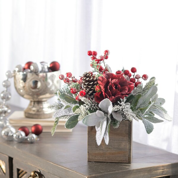 Small Christmas Arrangements - Etsy