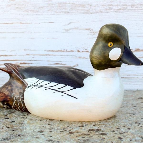 Wooden Duck Decoy - Etsy