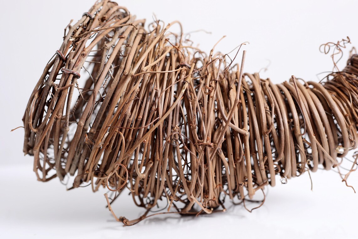 Natural Grapevine Cornucopia Basket Thanksgiving Fall Decor - Etsy