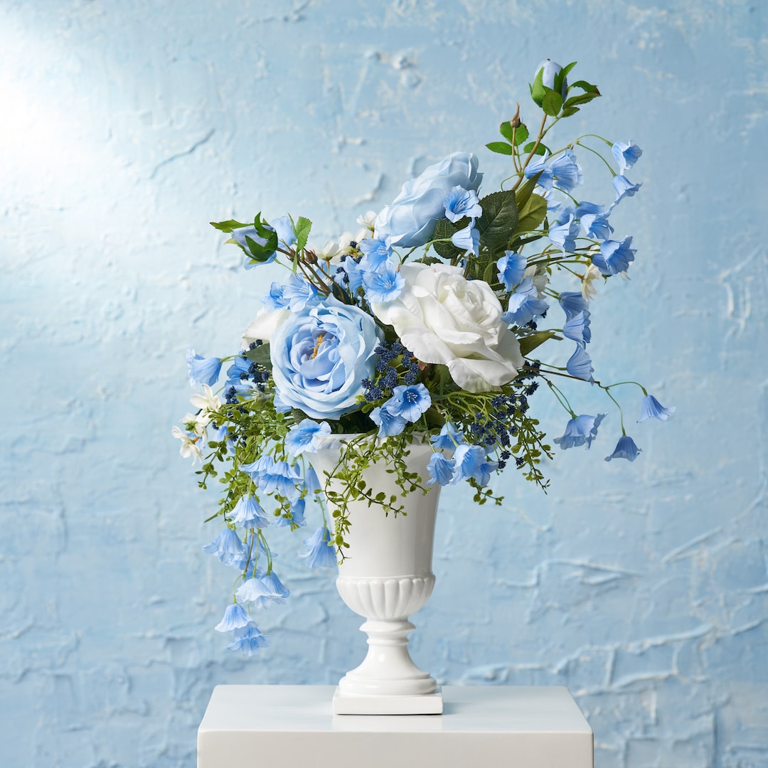 Renewed Focus - Spring Rose With Baby's Breath & Bellflower Everyday ...