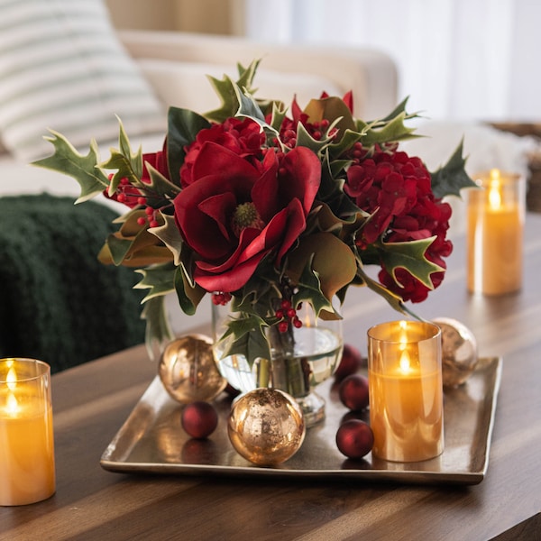 Christmas Vase - Etsy