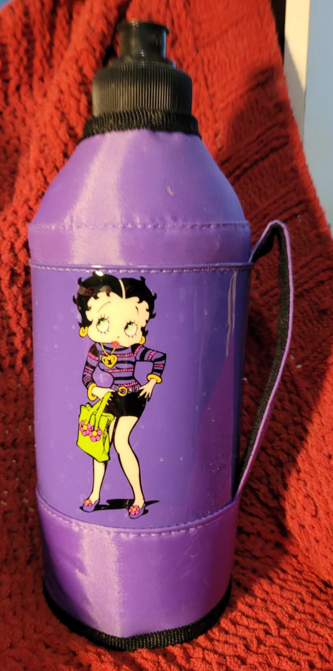 Vintage Betty Boop Water Bottle - Etsy
