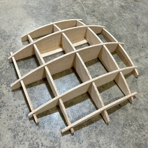 Sphere Wall Shelf, Floating Shelf, Wood Organizer, Cubby Space, Spring ...