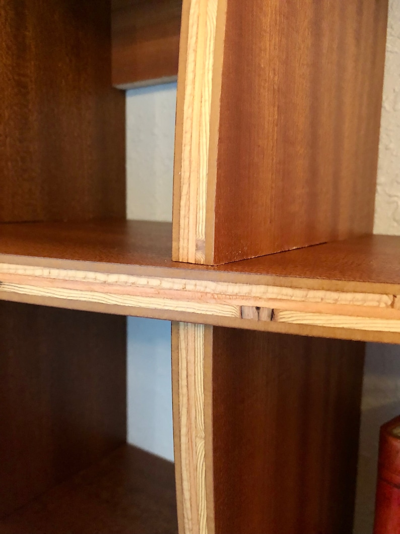 Wood Wall Shelf Hanging Bookcase Modern Sphere Book Display - Etsy