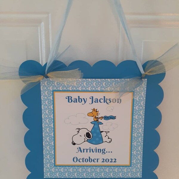 Snoopy Welcome Sign - Etsy