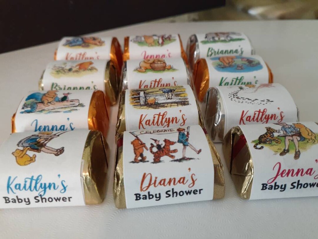 Classic Pooh Nugget Candy Bar Wrappers, Classic Pooh Candy Bar Wrappers ...