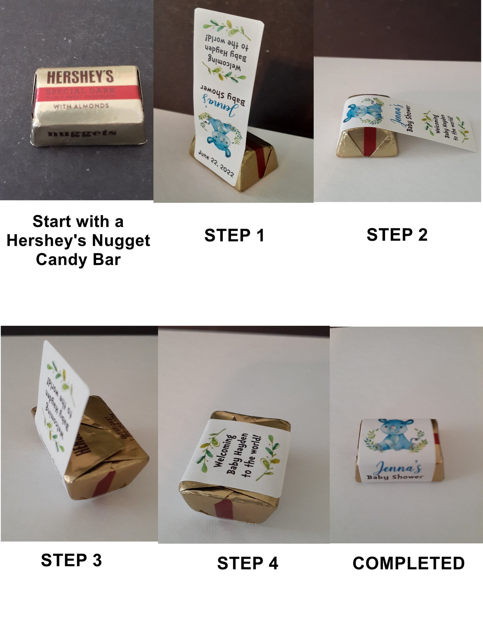 Nursery Rhymes Nugget Candy Wrappers, Storybook Nursery Rhyme Candy Bar ...