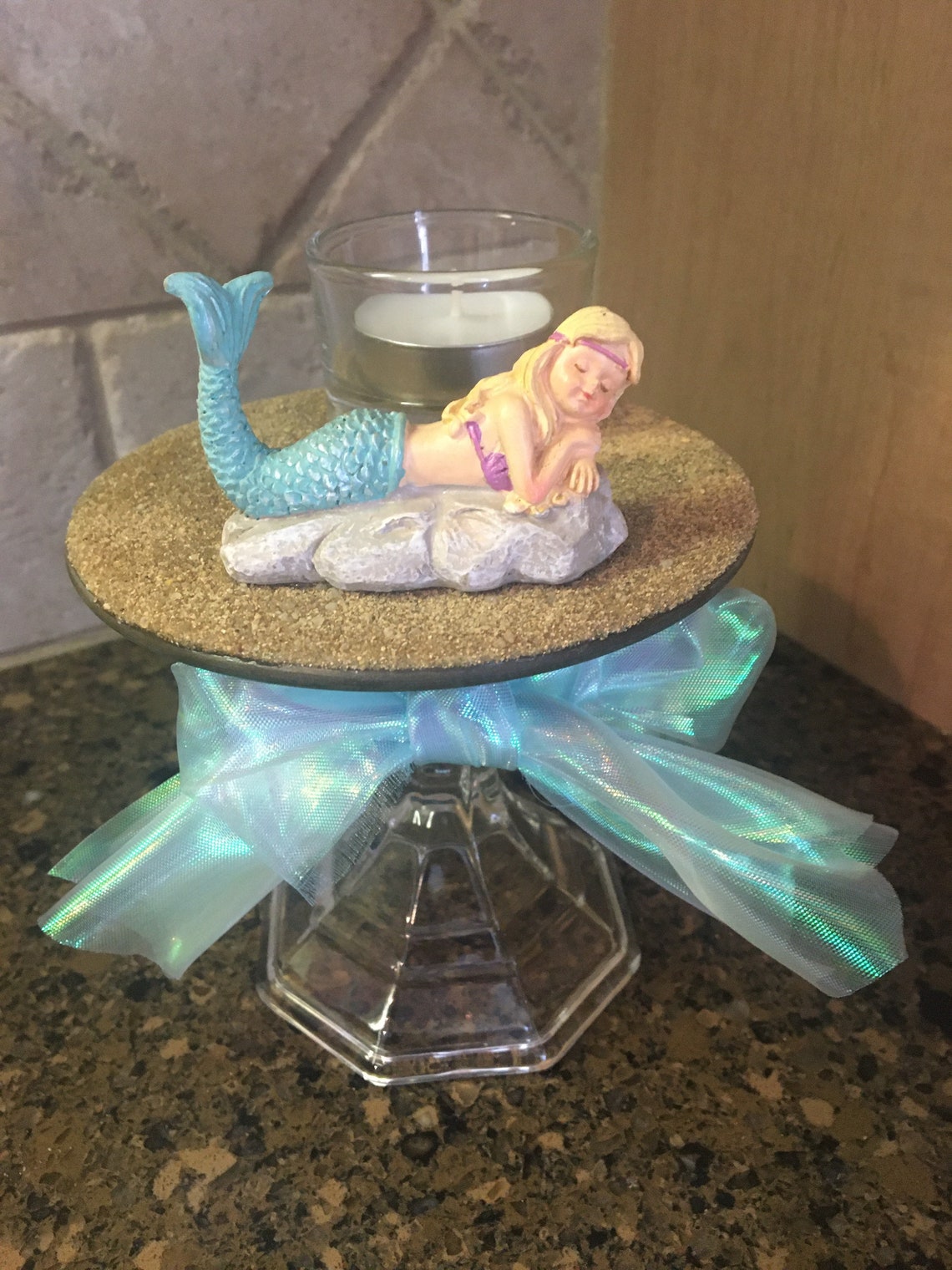 Mermaid Tea Light Candle Holder - Etsy