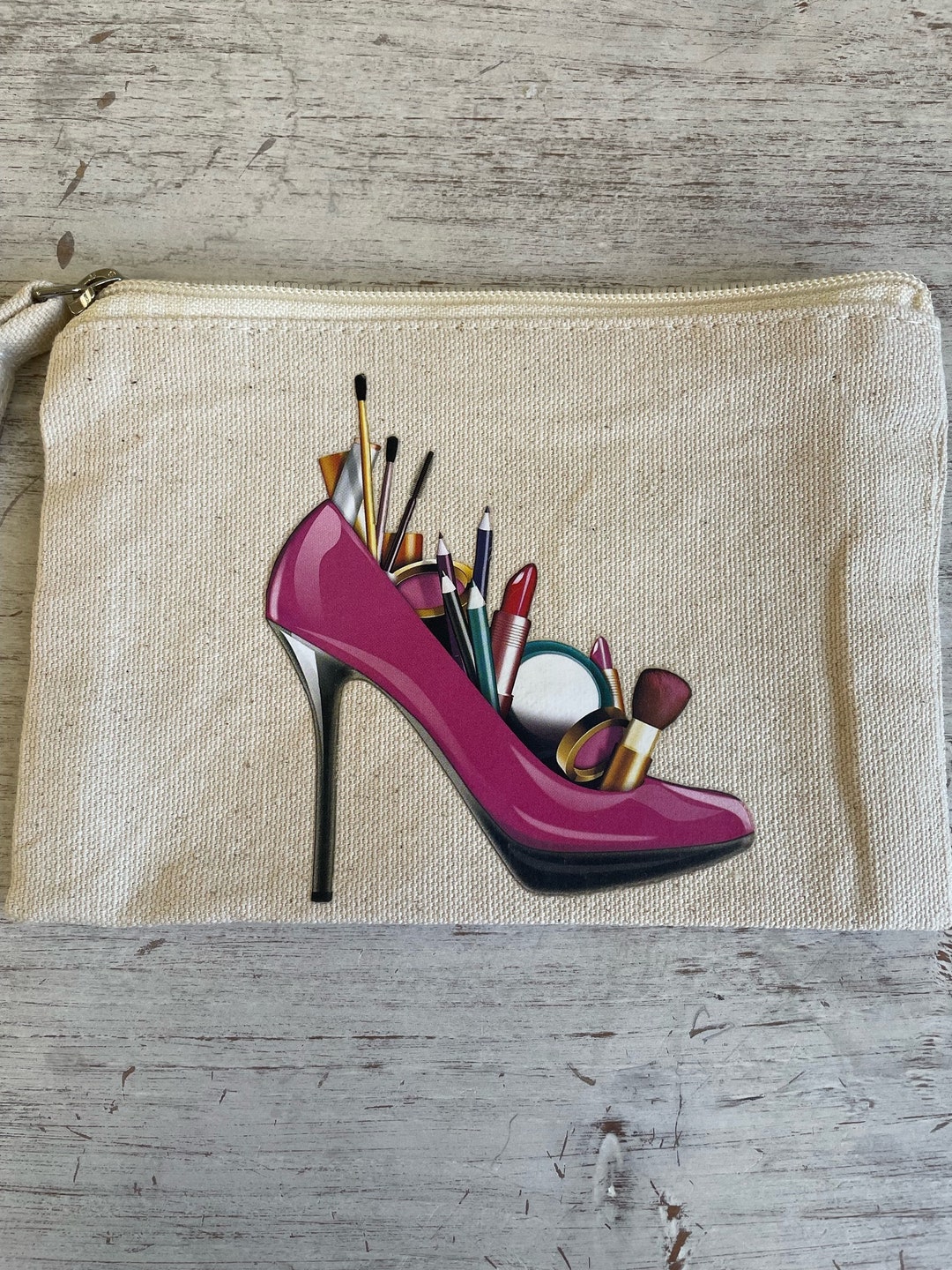 Shoe Decal Makeup Pouch - Etsy