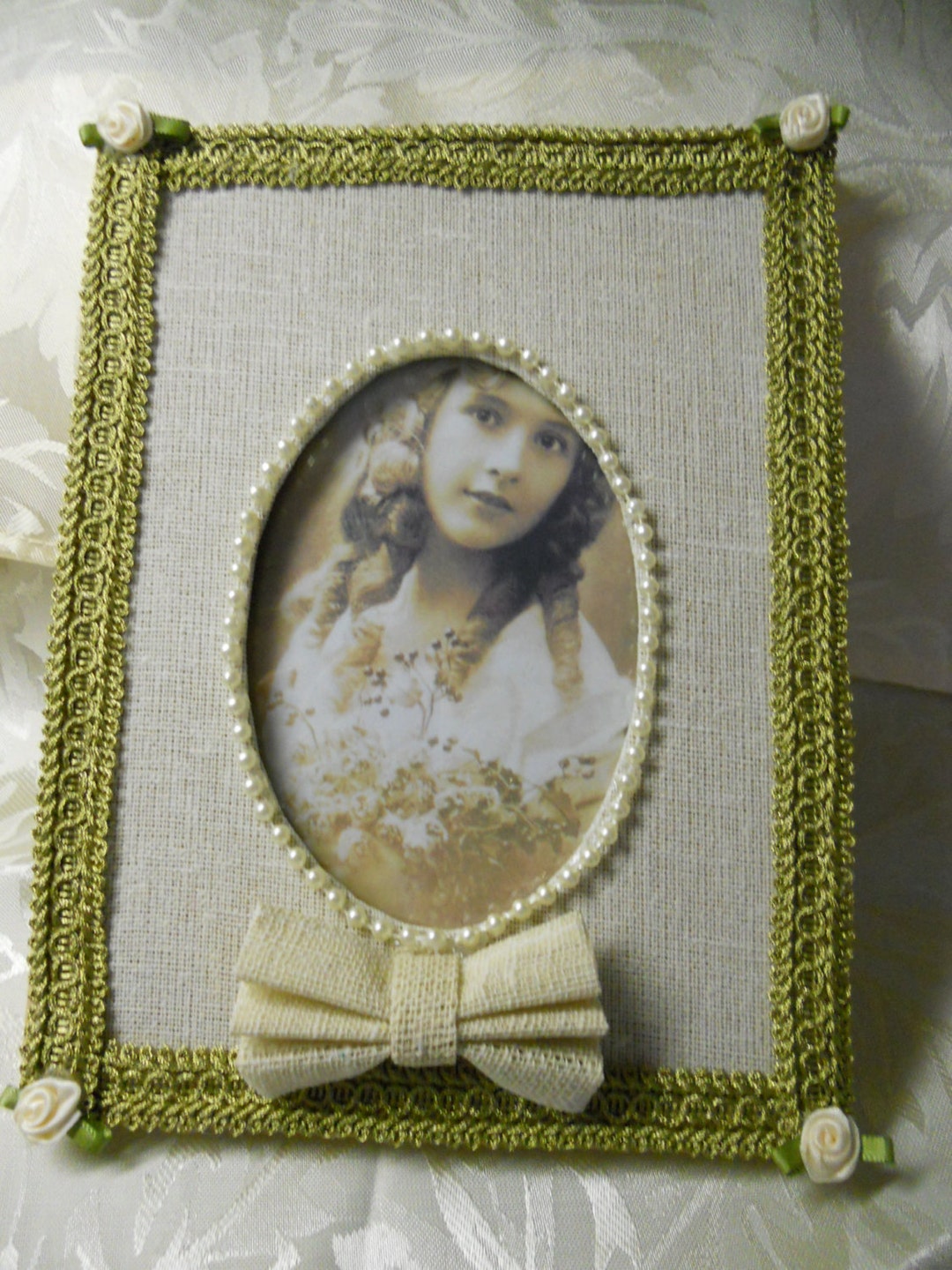 Victorian Picture Frame Handcrafted - Etsy