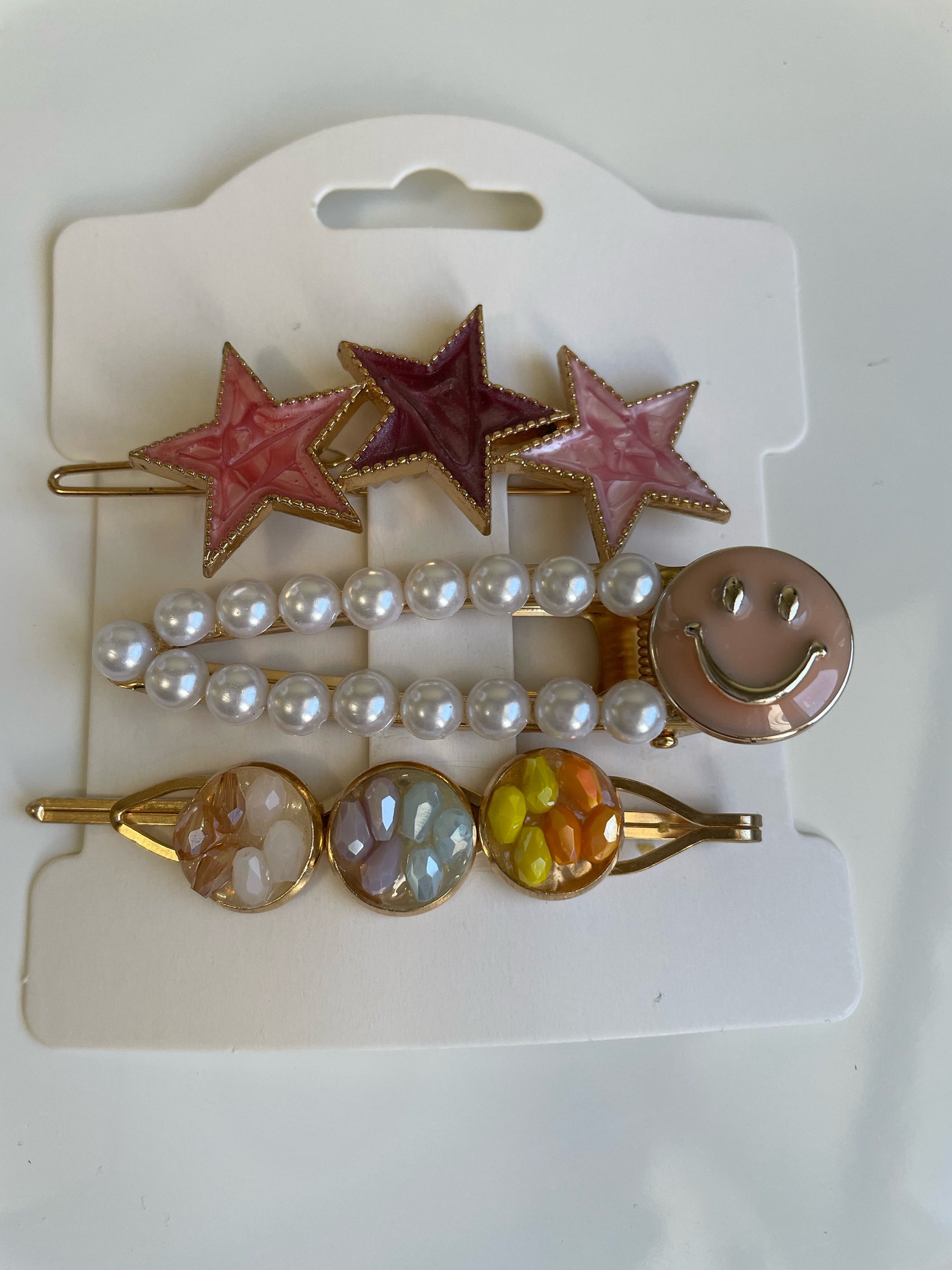 Set of 3 Fun Hair Clips - Etsy