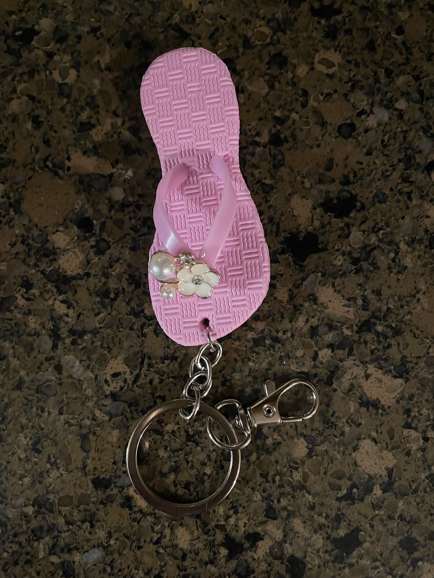 Flip Flop Keychains choice of 3 Colors - Etsy
