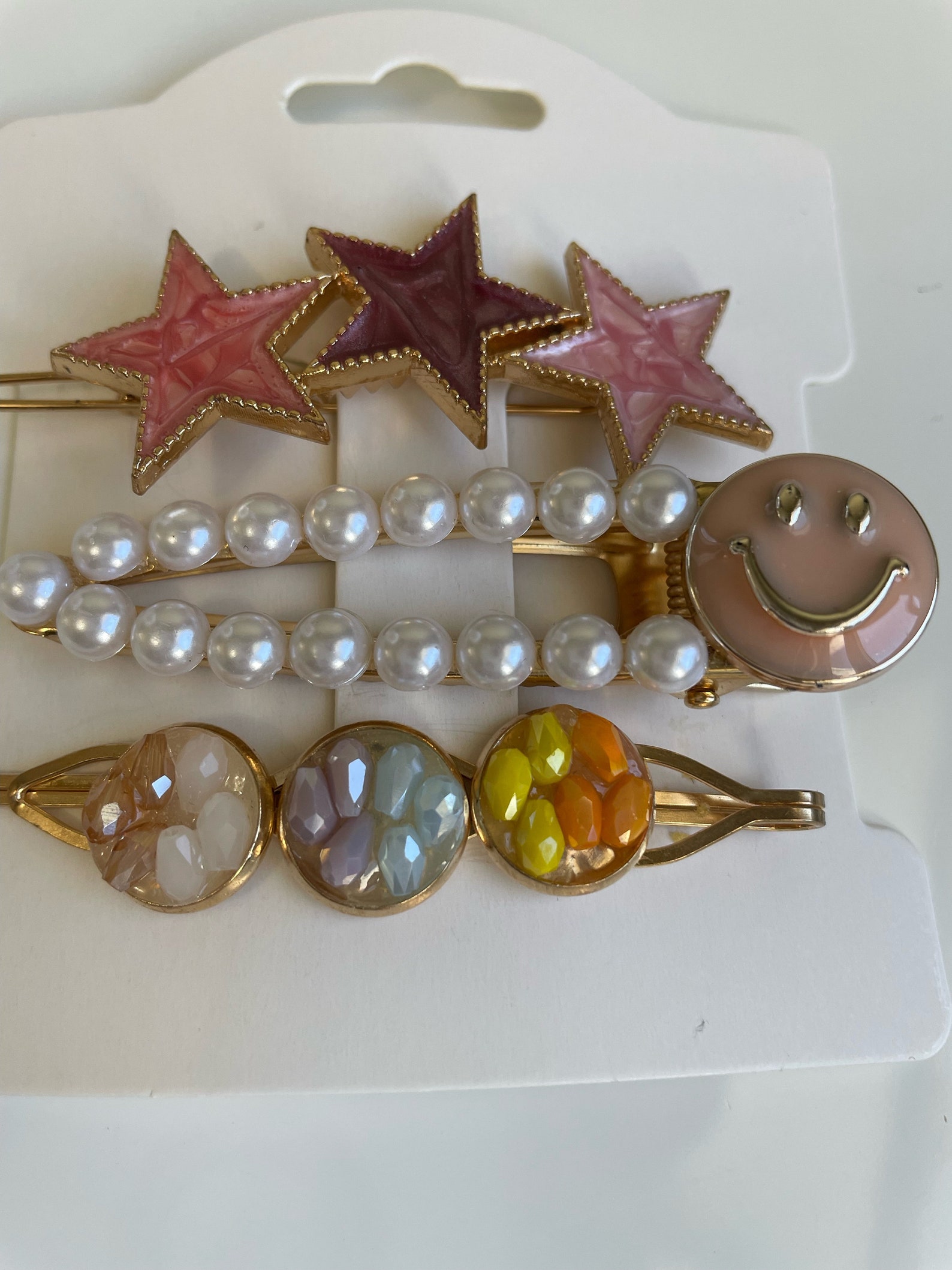 Set of 3 Fun Hair Clips - Etsy