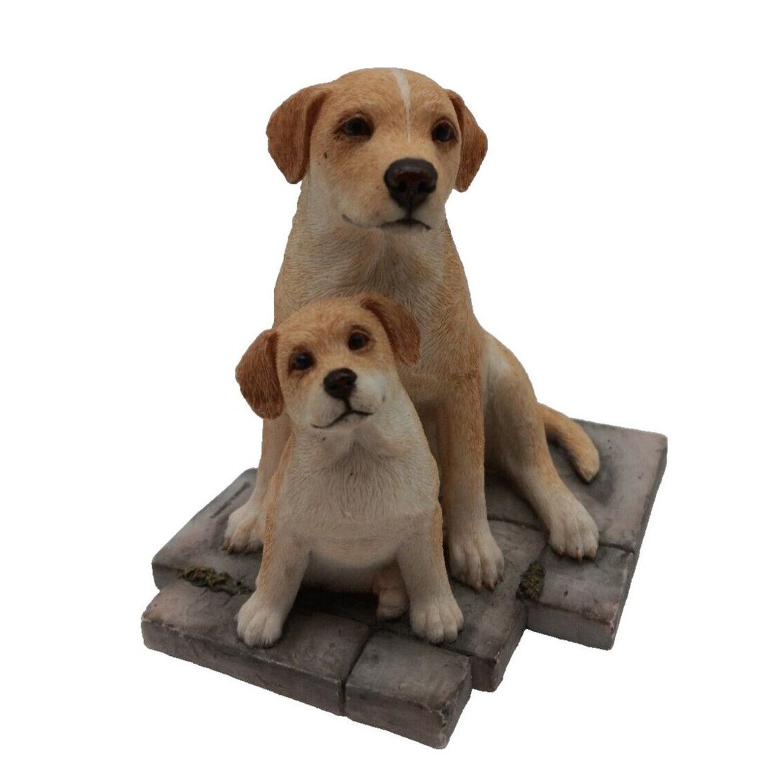 Sherratt Simpson Labrador With Puppy Resin Figurine Sculpture 89067 - Etsy