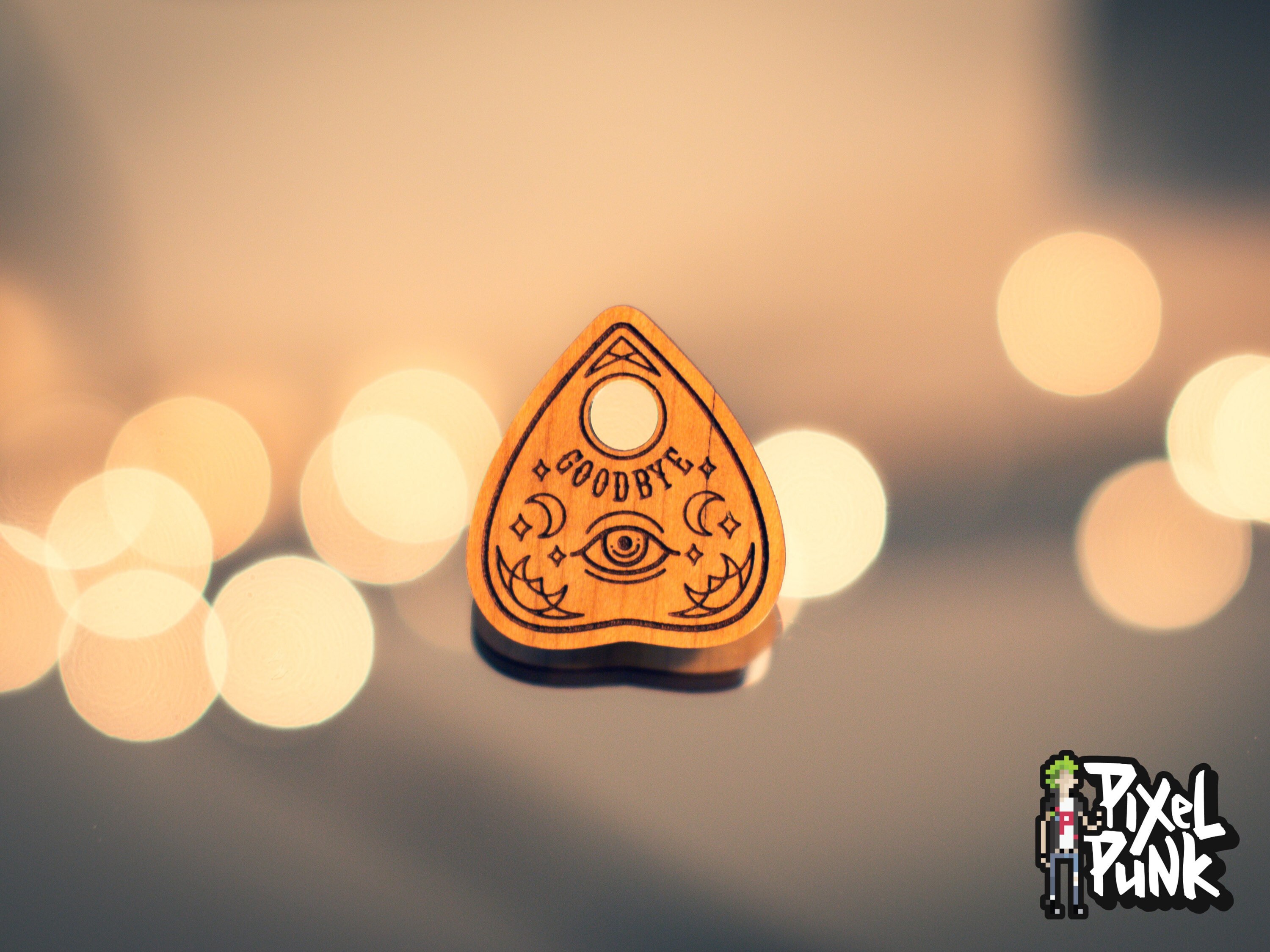 Goodbye Planchette Wooden Pin - Etsy Sweden