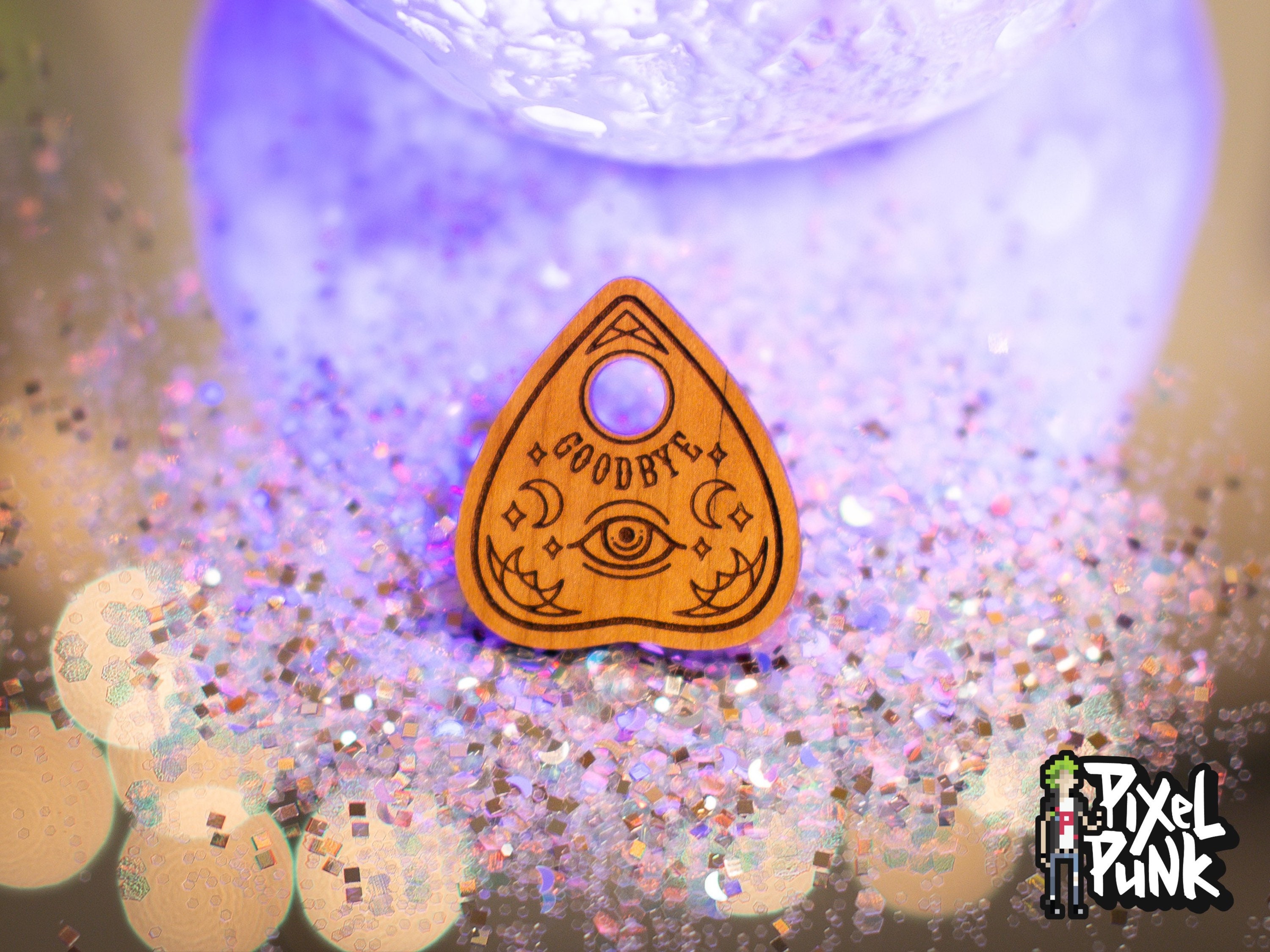 Goodbye Planchette Wooden Pin - Etsy Sweden