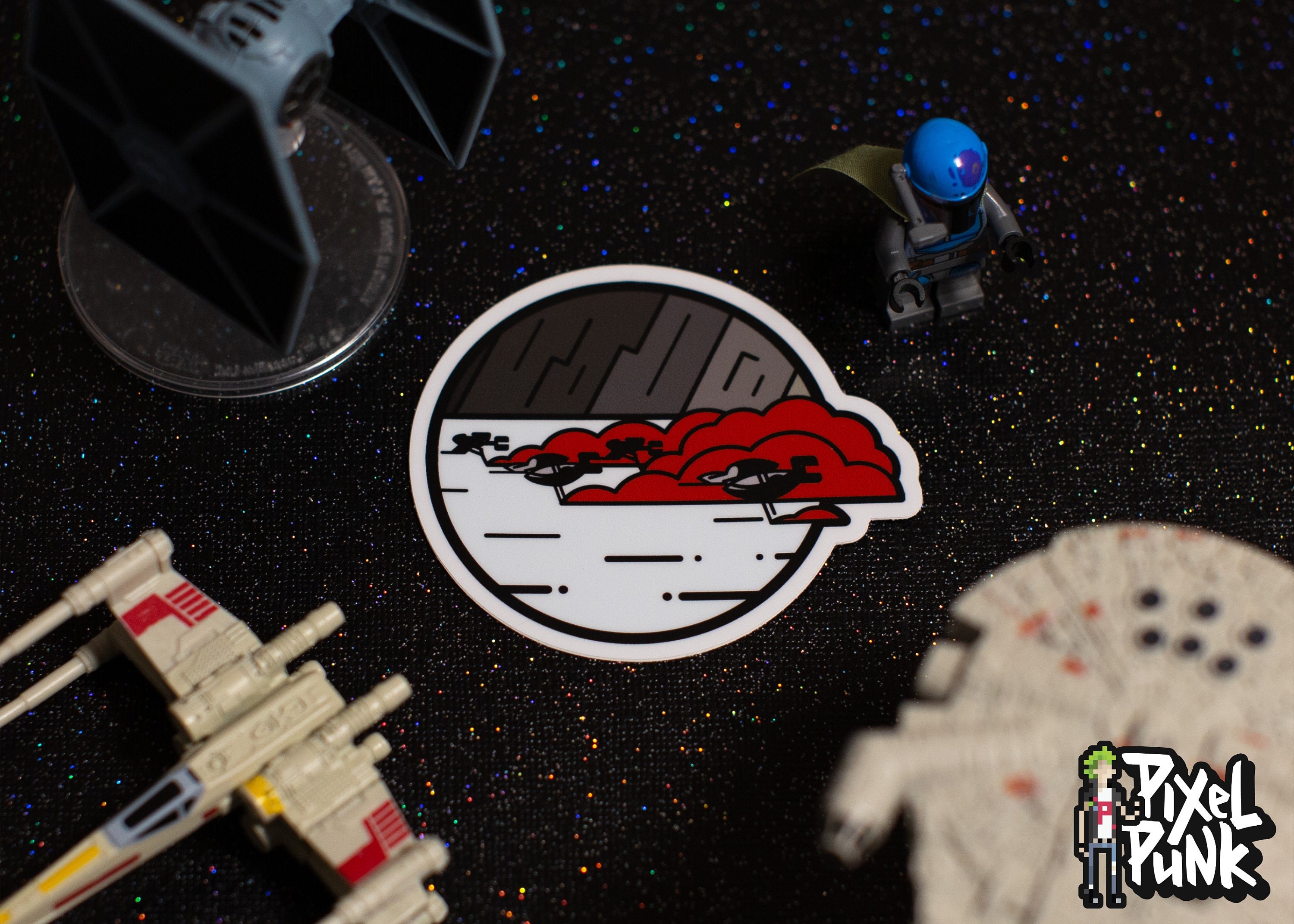 Crait Planet Star Wars Decal Sticker - Etsy