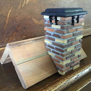 Masonryminiatures #19- Miniature Chimney Made From Handcrafted Brick 1: ...