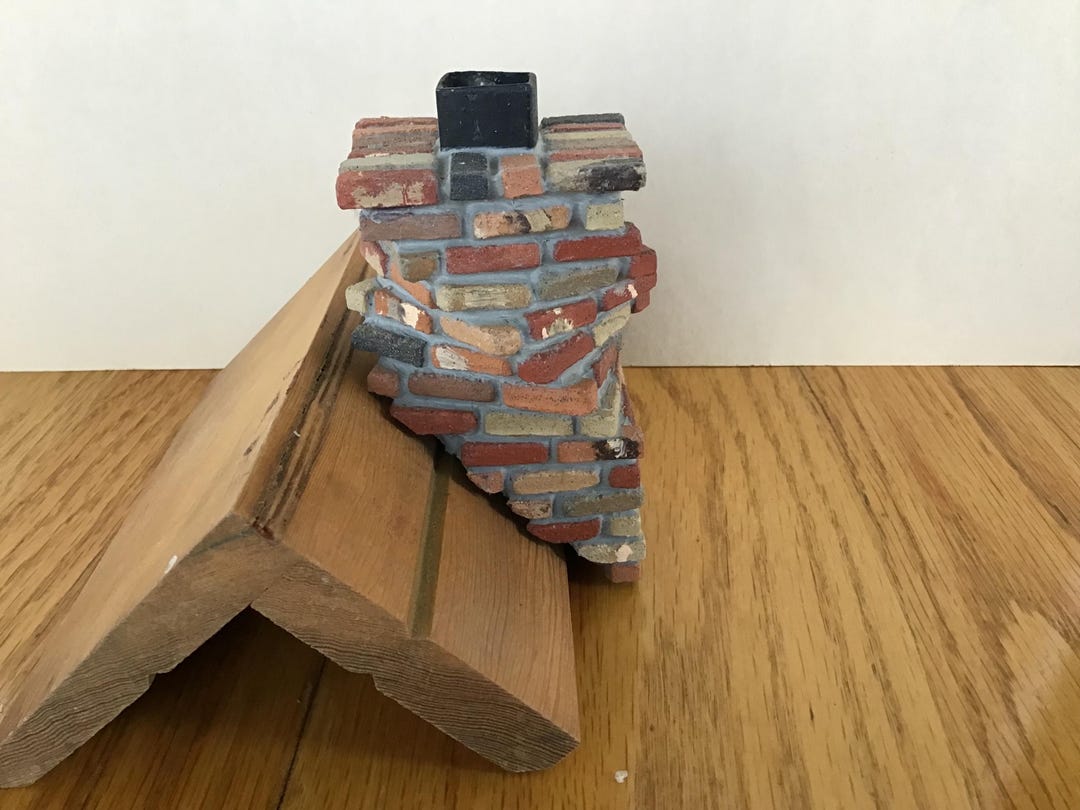 Masonry Miniatures 86 Dollhouse Miniature Chimney Made From Handmade ...