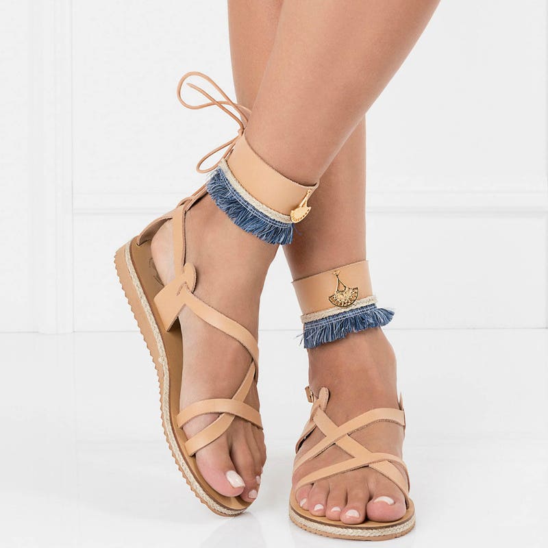 Natural Sandals - Etsy