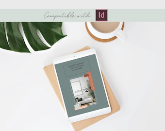 Minimal Portfolio Template | Adobe Indesign | Affinity | Architecture Portfolio Template ...