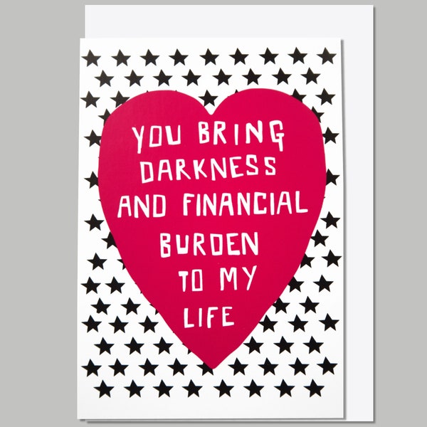 Financial Valentine Day Card - Etsy