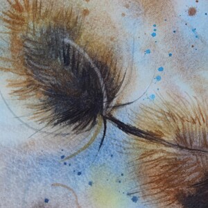 Original Watercolour of Teasels, Seed Head, Dipsacus, Teazel, Teazle ...