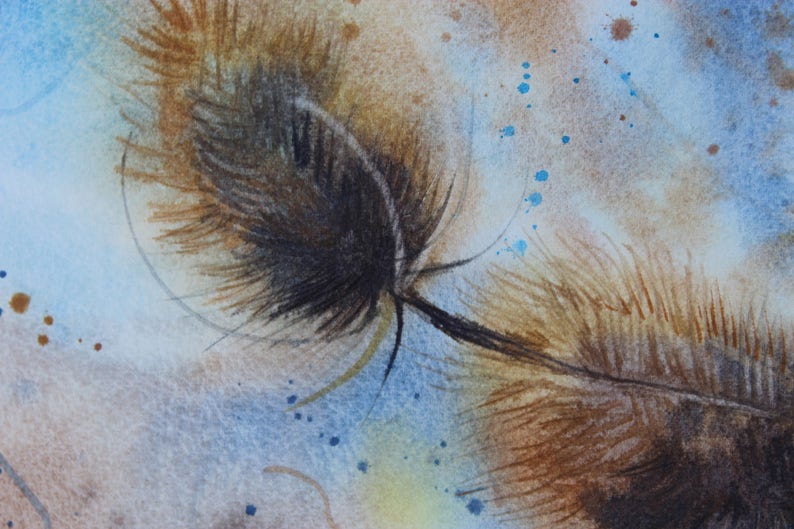 Original Watercolour of Teasels Seed Head Dipsacus Teazel | Etsy