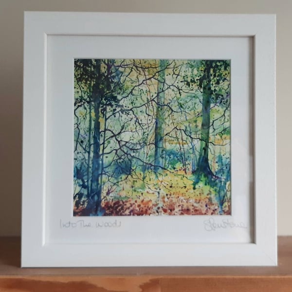 Autumn Trees Print - Etsy